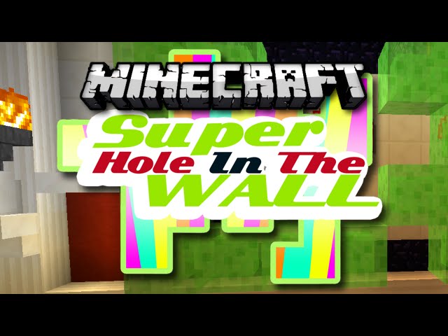Minecraft: Super Hole In The Wall – 1.8 Snapshot Mini Game – INTHEFAME