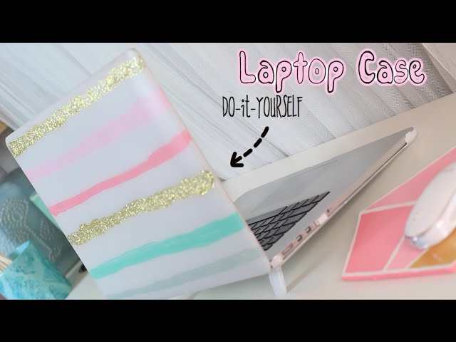 DIY Cute Summer Laptop Case – INTHEFAME