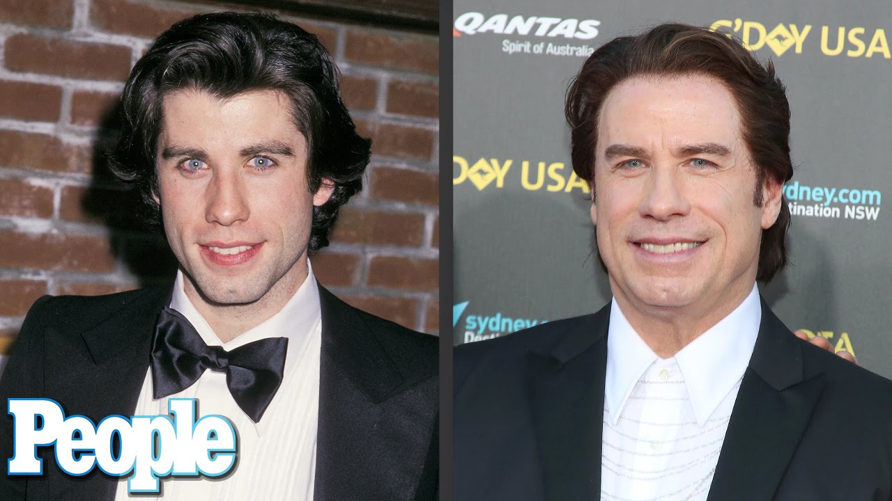 John Travolta’s Evolution of Looks | Time Machine | PEOPLE – INTHEFAME