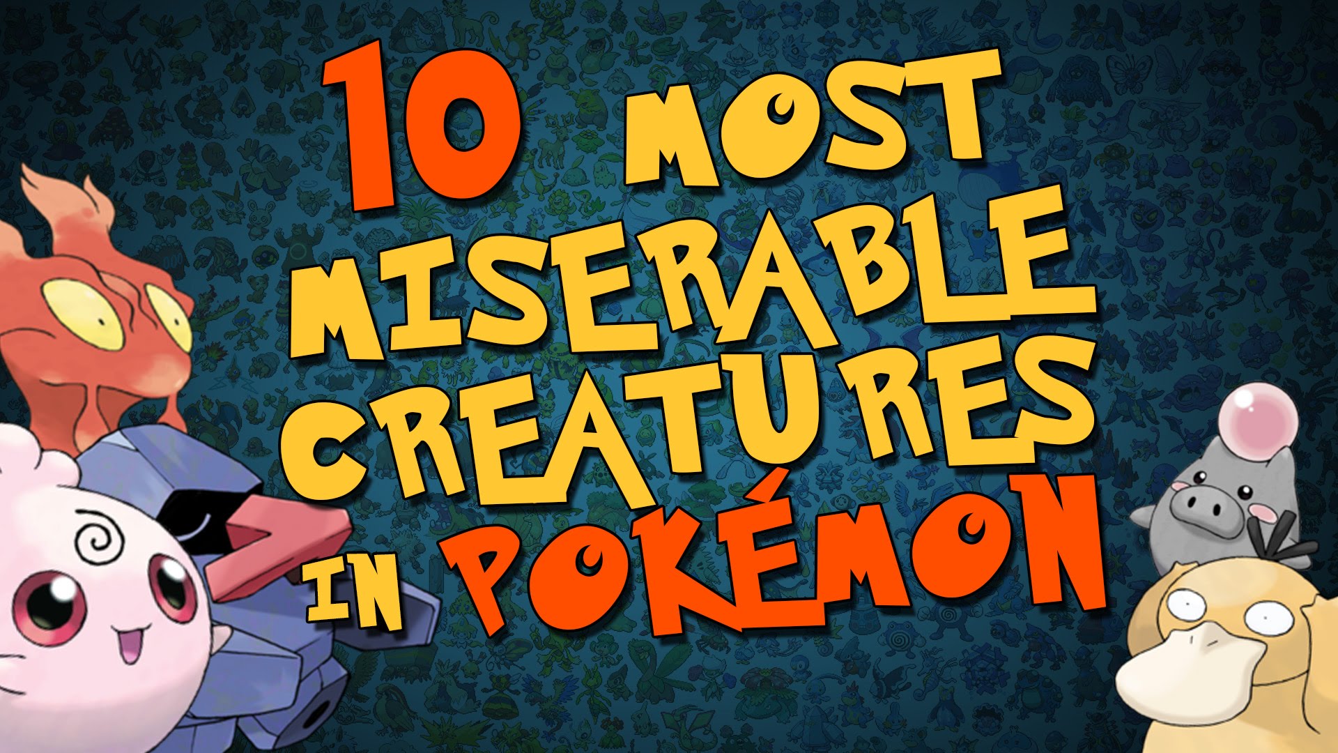 The 10 Most Miserable Pokémon Creatures – INTHEFAME