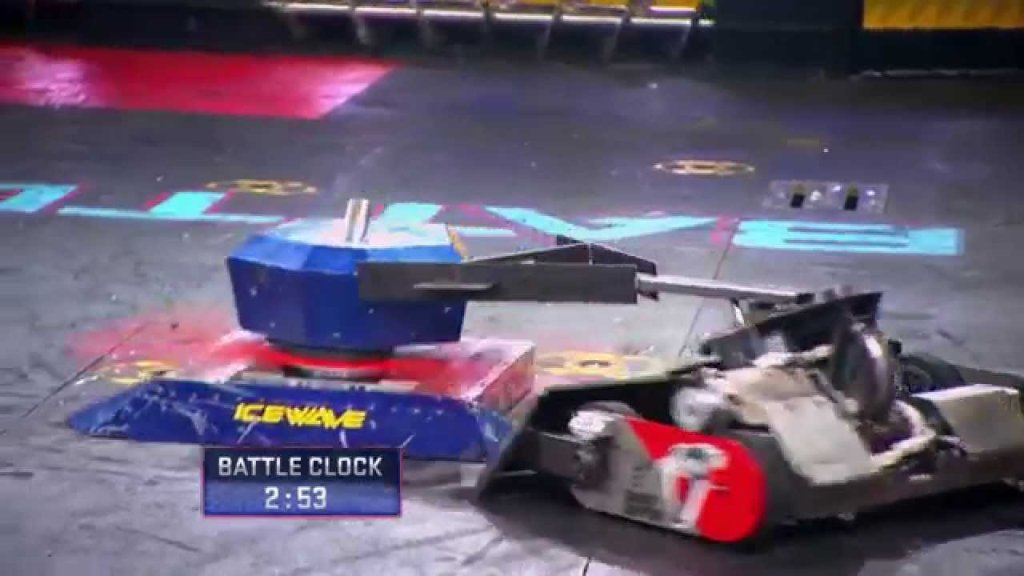 Ice Wave vs. Ghost Raptor – BattleBots – INTHEFAME