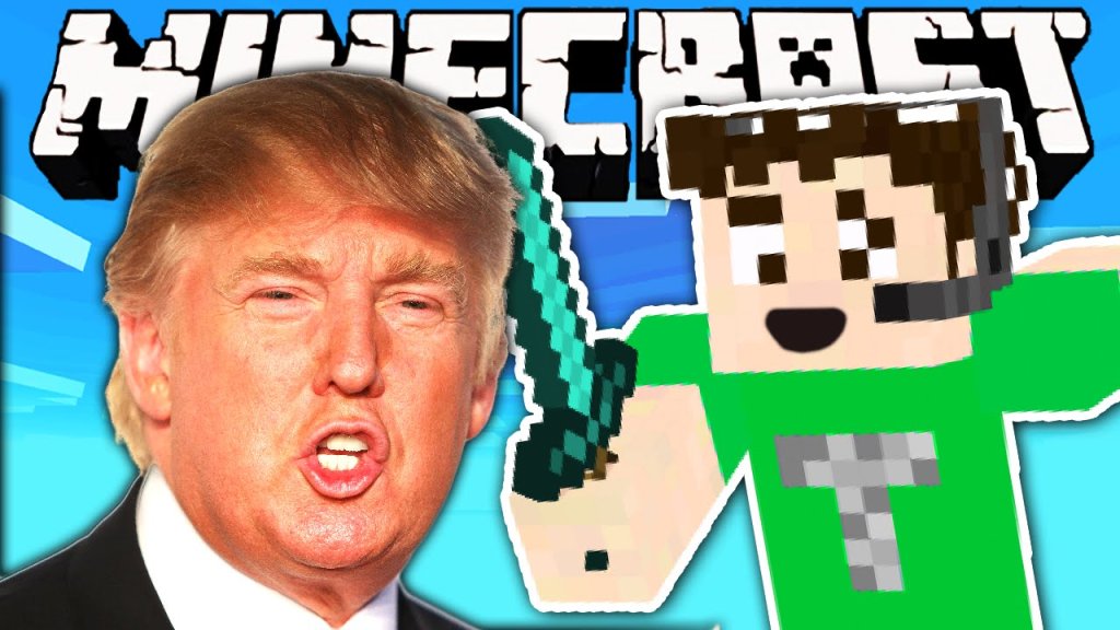 Donald Trump Wall – Minecraft – INTHEFAME