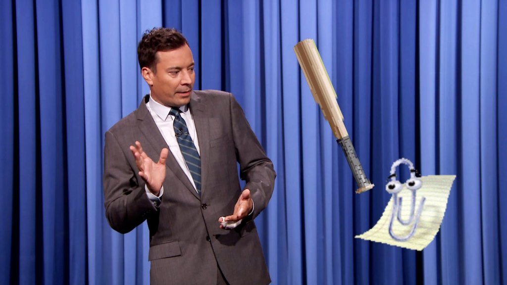 Microsoft Office’s Clippy Brings Windows 10 to The Tonight Show – INTHEFAME
