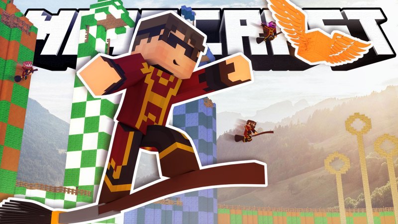 Harry Potter In Minecraft! (quidditch Mini-game) – INTHEFAME