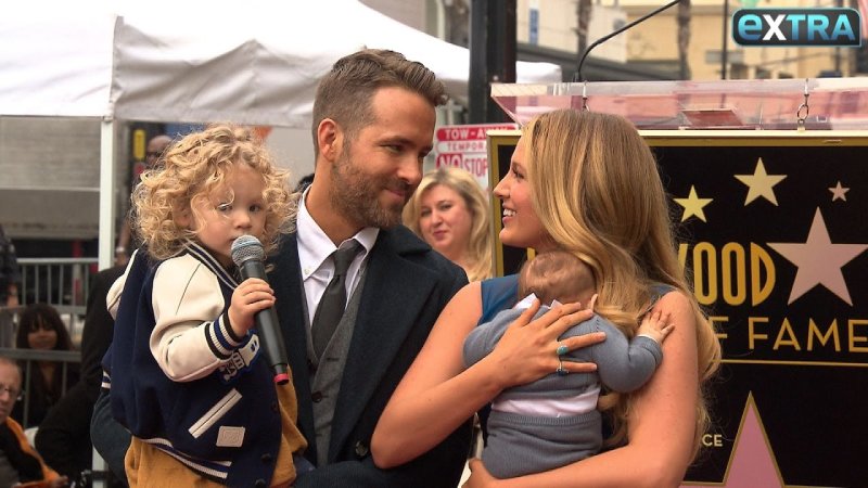 Why Ryan Reynolds Brought His Family to Hollywood Walk of Fame Ceremony ...