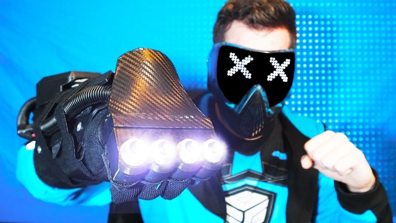 Batman EMP SHOCK Gauntlet – Made with BoXZY – GreekGadgetGuru – INTHEFAME