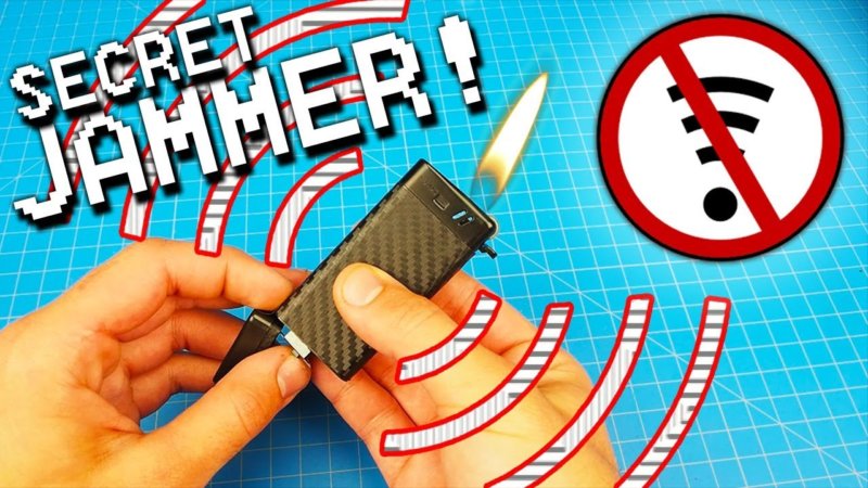 Secret Lighter WiFi JAMMER! Kingsman 2 Inspired – Works For iPhone ...