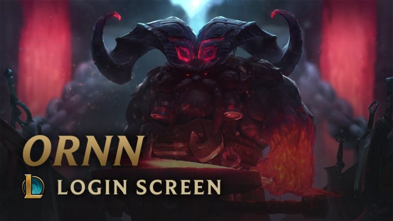 Ornn | Login Screen – League of Legends – INTHEFAME