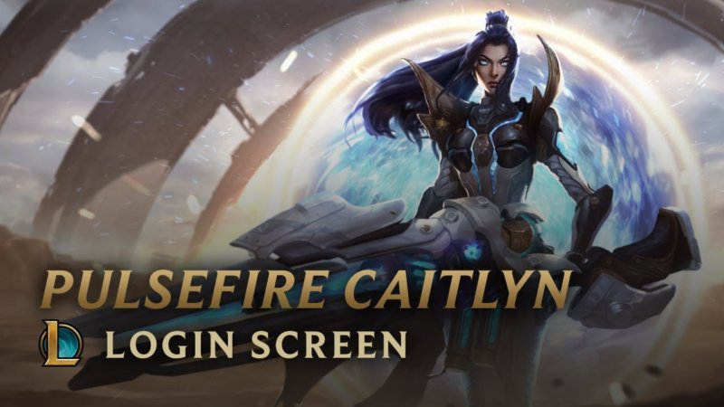 Pulsefire Caitlyn | Login Screen – League of Legends – INTHEFAME