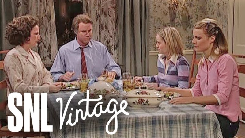 Another Dysfunctional Family Dinner – SNL – INTHEFAME