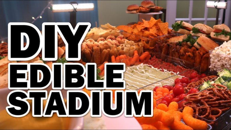 Diy Giant Edible Stadium – INTHEFAME