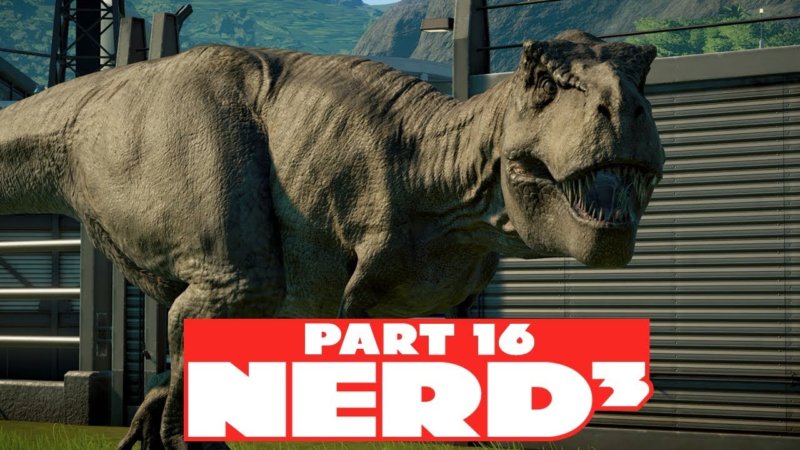 Nerd³ Builds a Jurassic World – 16 – T-Rex – INTHEFAME