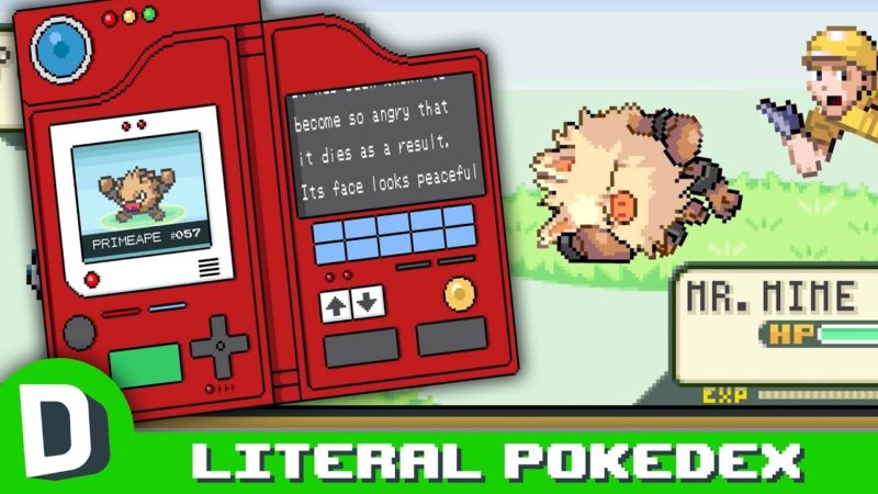 If Pokédex Entries Were EXTREMELY Literal – INTHEFAME