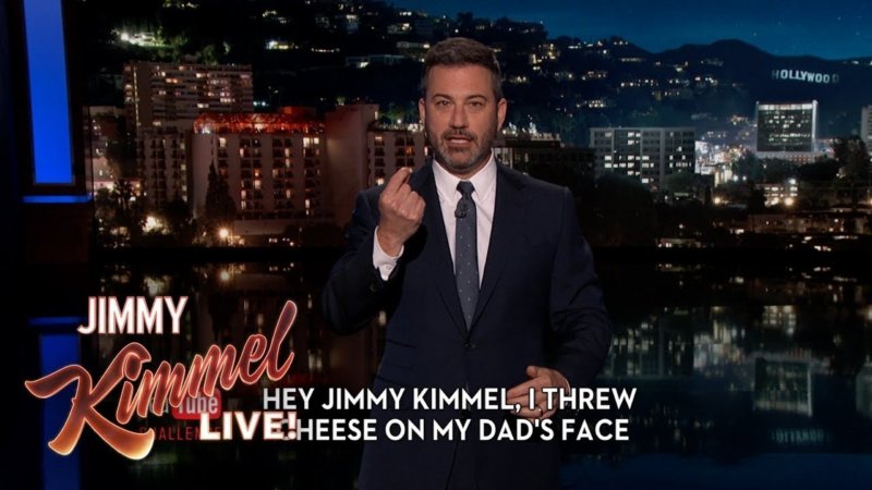 Hey Jimmy Kimmel, I Threw Cheese on My Dad’s Face – INTHEFAME