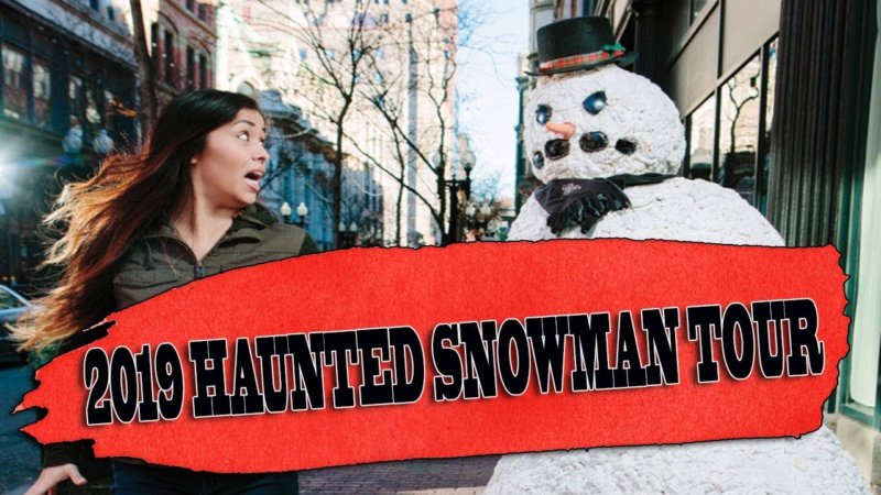 Scary Snowman Haunted Snowman Tour Dates & Locations! (2019 Trailer ...