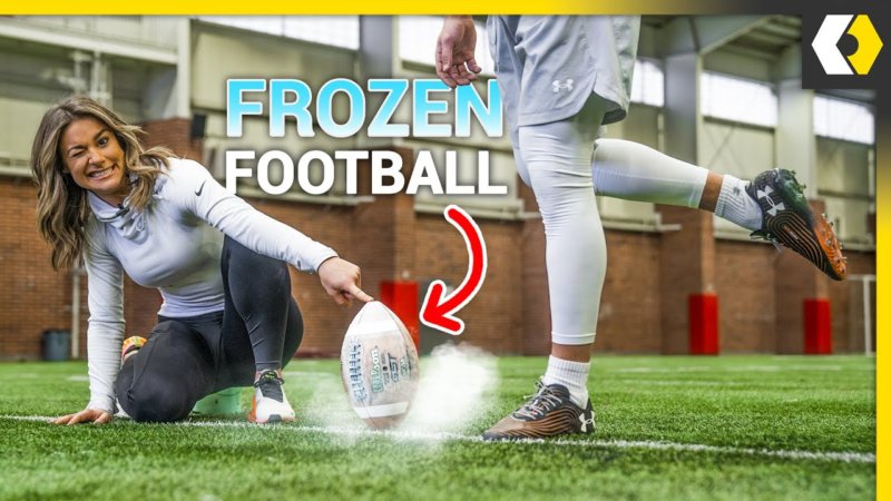 What Happens When You Kick A SubZero Football? – INTHEFAME