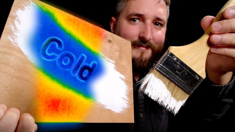 How To Make Infrared Cooling Paint (Electricity Free Air Conditioning ...
