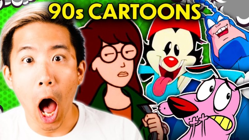 Can YOU Guess The 90s Cartoons In One Second!? | React – INTHEFAME