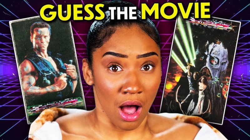 Gen Z & Millennials Guess 80s & 90s Movies From The VHS Box Art ...