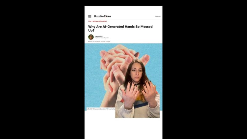 Why Do Ai Generated Hands Always Look So Messed Up Inthefame