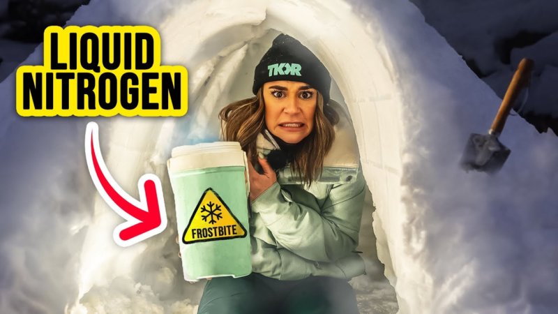 LIVING in a Liquid Nitrogen HOUSE! – INTHEFAME