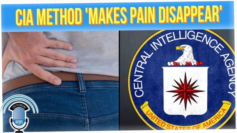 The CIA Has a Secret Method Which ‘Makes Pain Disappear’ – INTHEFAME
