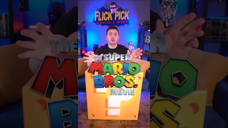 The Super Mario Bros. Movie – UNBOXING a Giant Question Block! – INTHEFAME