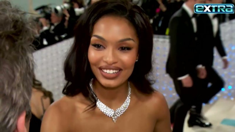 Yara Shahidi Channels ’90s SUPERMODEL at Met Gala 2023 (Exclusive ...