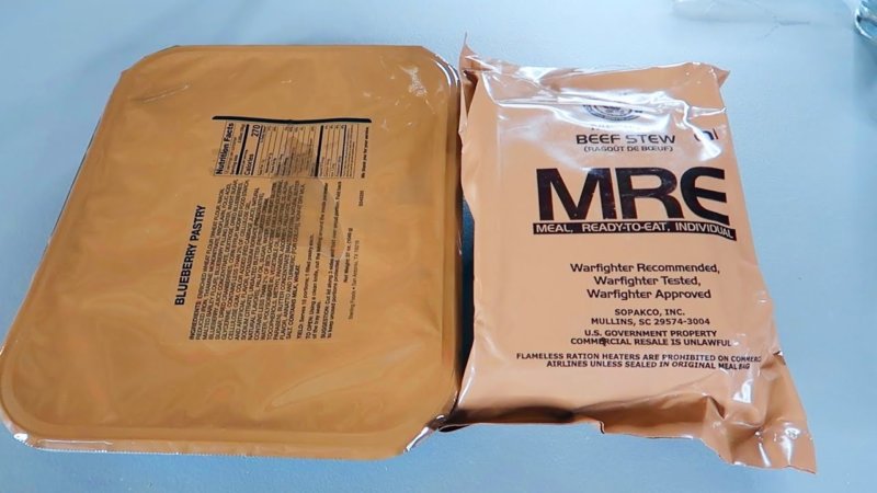Tasting 2024 US Military MRE (Meal Ready to Eat) Menu NO 9 – INTHEFAME