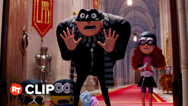 Despicable Me 4 Movie Clip – Gru and Poppy Break Into the Office (2024 ...