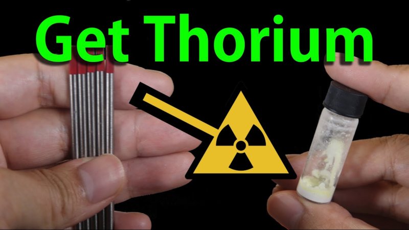 Extracting Thorium Dioxide from Welding Rods – INTHEFAME