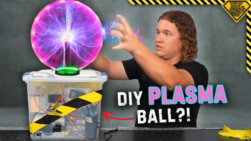 How to make a Plasma Ball from scratch! Is it easier than you think ...