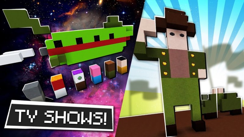 These TV show builds don’t make sense to us | Minecraft Gartic Phone ...