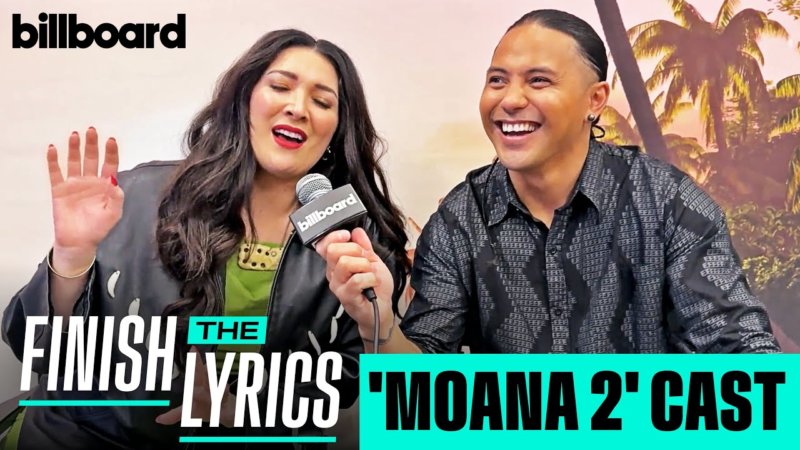 Watch the Cast of Moana 2 Play ‘Finish the Lyrics’ To Disney Songs ...