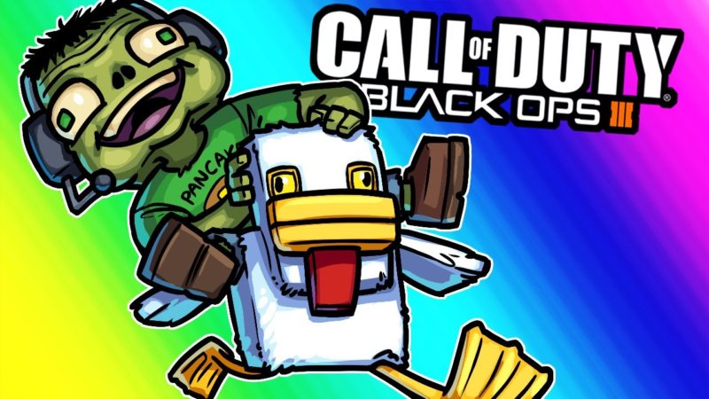 Bo3 Zombies – Chicken Jockey! (minecraft Map) – INTHEFAME