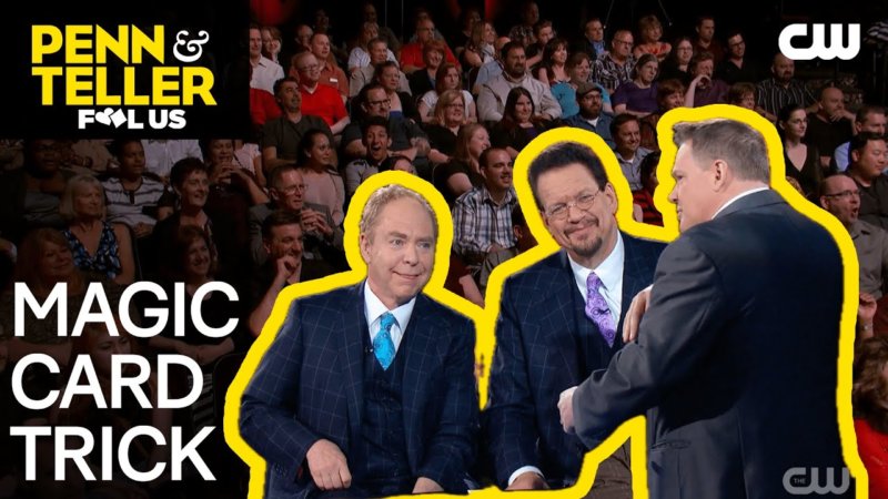 Magician brings Penn & Teller on Stage for Card Magic Trick | Penn ...