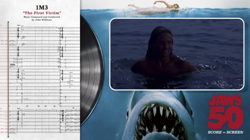 Score to Screen | "The First Victim" by John Williams from JAWS 50th ...
