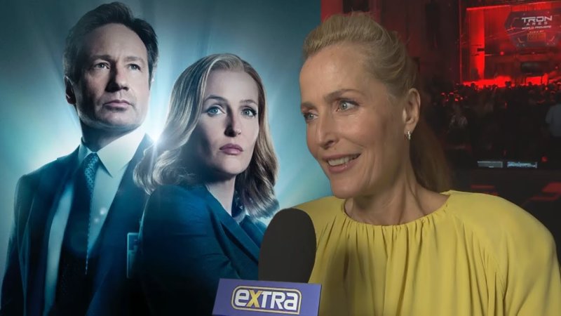 Gillian Anderson REACTS to Possible ‘X-Files’ Reboot Cameo: ‘We’ll See ...