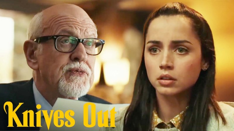 ‘Harlan’s Shocking Will Reading’ Scene | Knives Out | Daniel Craig ...
